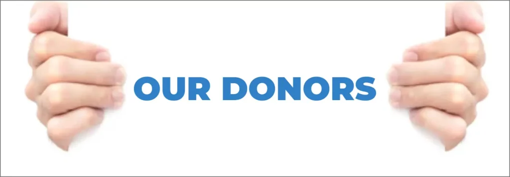 our donors - Orion Edu Society